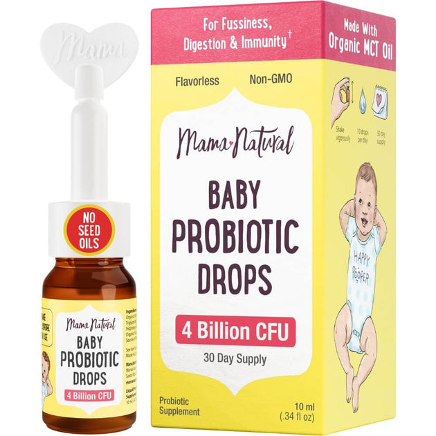 Baby Probiotic Drops | Mama Natural